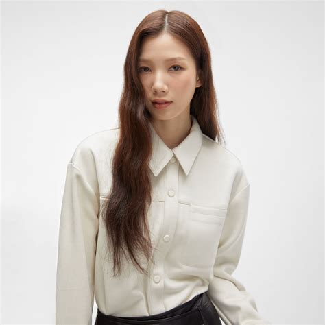 스웨이드 크롭 셔츠 Miwywdt19b 에이블리