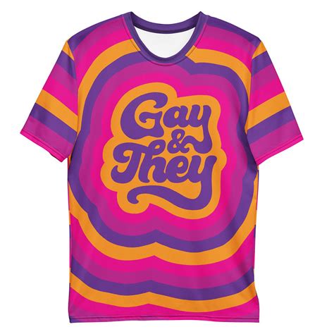 Gay And They Tee Sunset Colors Rosalarian
