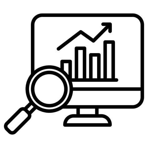 Data Analysis Icon Line Vector Illustration Vector Art At Vecteezy