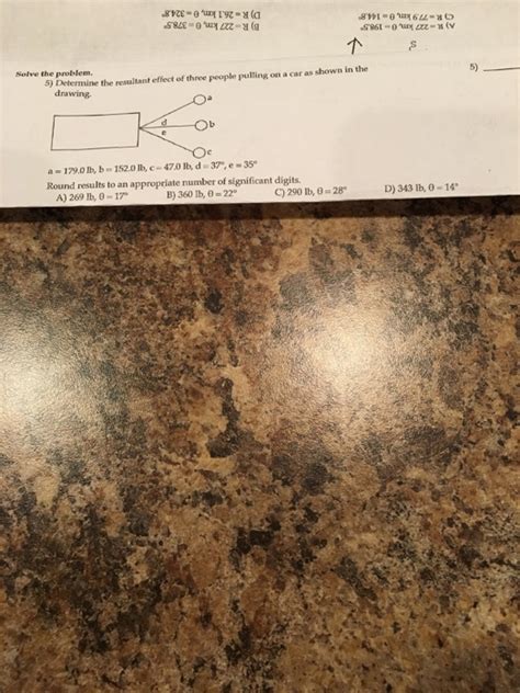 Solved Solve The Problem Determine The Resultant Chegg Com