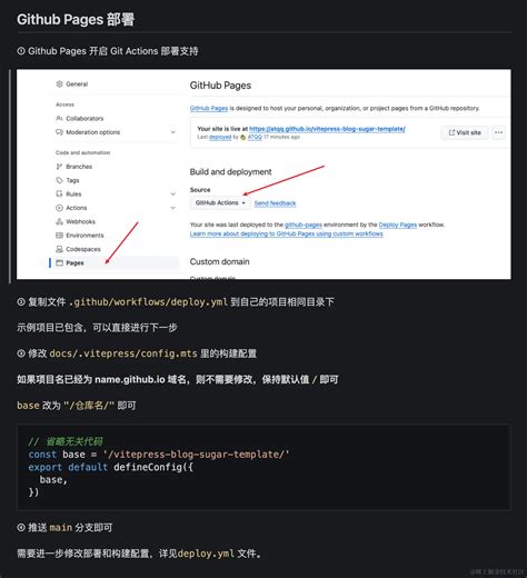 「豆包marscode体验官」marscode ide 搭建 vitepress 博客并使用 github 部署 掘金