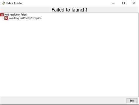 Fabric Modloader Not Generating A Crash Report File When Crashing While Opening Minecraft