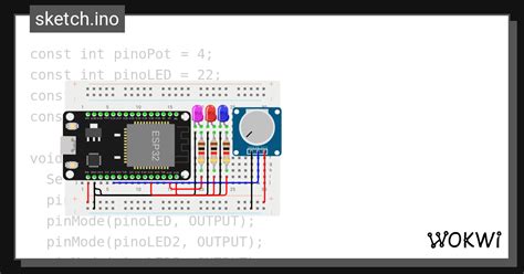 06saidaanalogica Wokwi Esp32 Stm32 Arduino Simulator