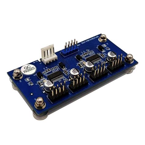 Buy USB 2 0 Header Splitter 9pin USB Header Male 1 To 4 Female Extension Cable Card Motoard 9