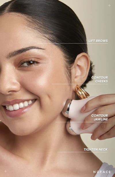 Nuface Refreshed Mini Starter Kit In Sandy Rose Modesens