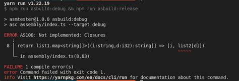 Error When Accessing Array By Index Inside Map Function · Issue 2571 · Assemblyscript