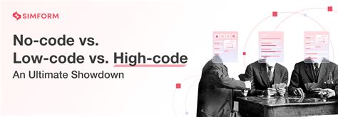 No Code Vs Low Code Vs High Code Understand The Differences