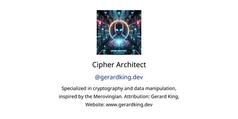 Cipher Architect Gpts Features And Functions Examples And Prompts Gpt Store
