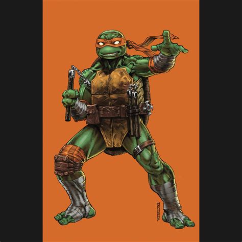 Tmnt 2024 Michelangelo Neca Teenage Mutant Ninja Turtles Mirage Comics