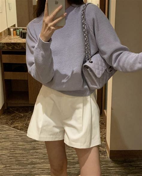 재규닝 베이직 코튼 핀턱 에이라인 면 하프 숏 반바지 3부팬츠 4color