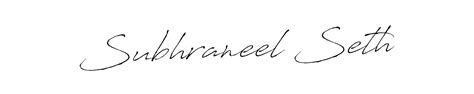 96 Subhraneel Seth Name Signature Style Ideas Exclusive Esignature