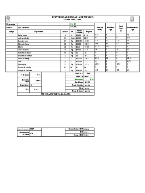 Panetone Pdf Alimentos Comida Y Bebida