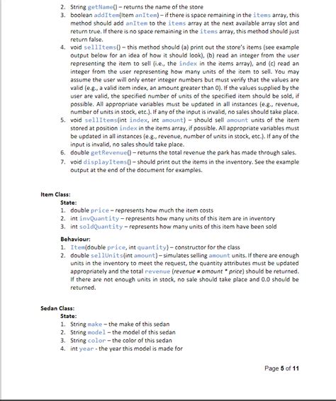 Solved You Will Apply The Oop Principles Of Encapsulation