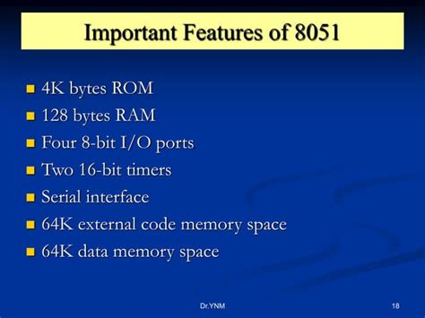 Microcontroller 8051ppt Operating Systems Computer Software And Applications