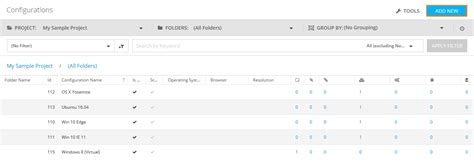 Add Edit And Delete Configurations Qacomplete Documentation