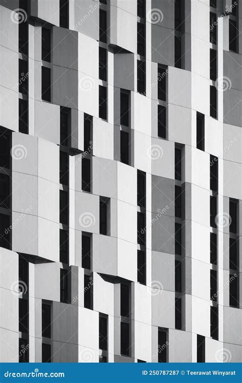 Geometric Pattern Modern Building Architecture Details Facade Design
