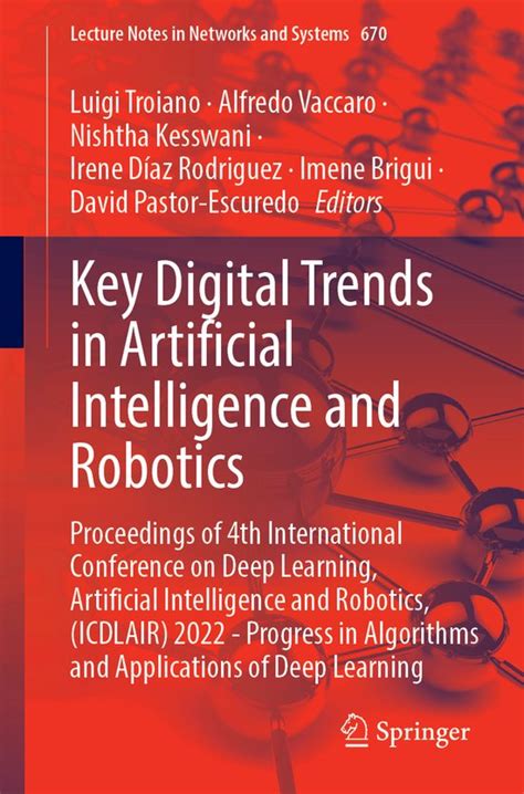 Lecture Notes In Networks And Systems Key Digital Trends In Artificial