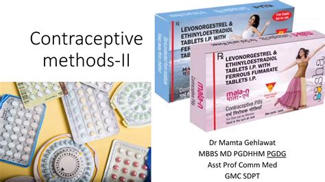 Contraceptive Methods Ii Ppt