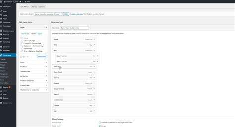 Create Mega Menu With Elementor Using The Nav Menu