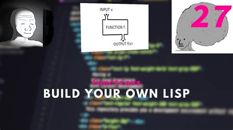 Learning C Every Other Day Implementing Function In Lisp Build Your Own Lisp Youtube