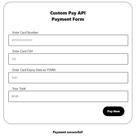 Building A Java Payment App With Custom Pay Api North Developer