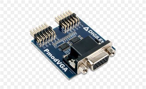Microcontroller Pmod Interface Video Graphics Array Vga Connector