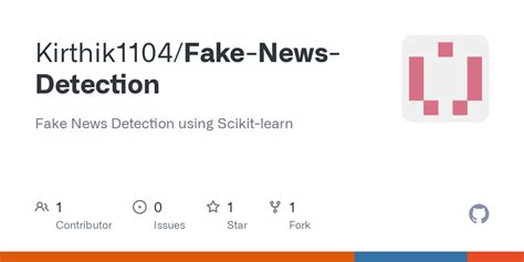 Fake News Detectionfakenewsipynb At Main · Kirthik1104fake News