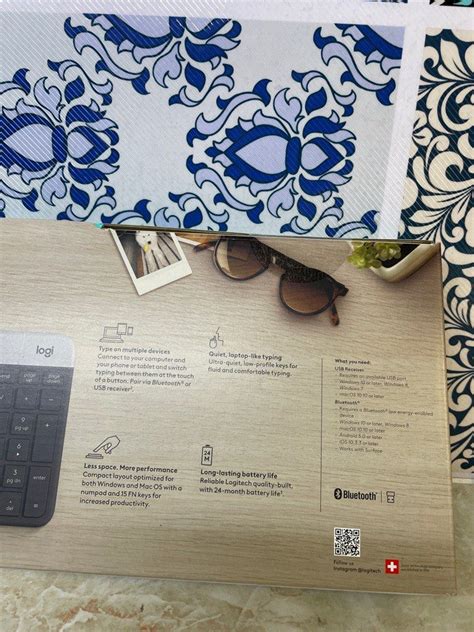 Logitech Wireless Keyboard K580 Computers And Tech Parts And Accessories Computer Keyboard On