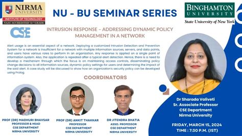 The Centre Of Excellence In Data Science Coe Ds Computer Science And Engineering Department