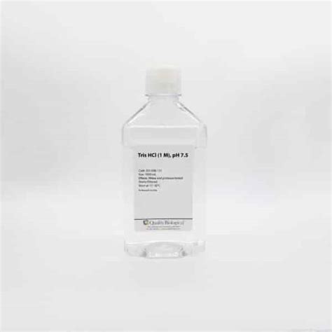 Buy Tris HCl 1 M PH 7 5 Quality Biological