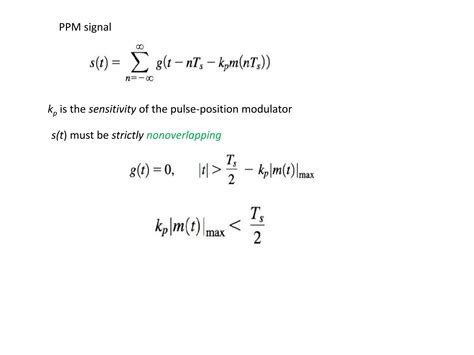 Pulse Modulation System Pam Pwm Ppmpptx