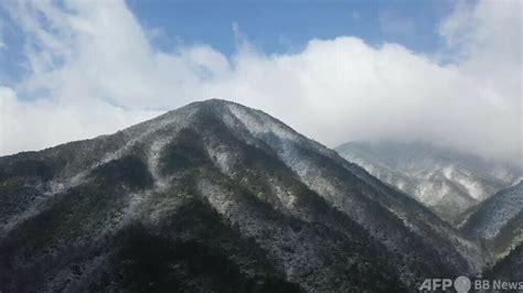 動画武夷山国家公園が雪化粧 中国福建省 写真1枚 国際ニュースAFPBB News