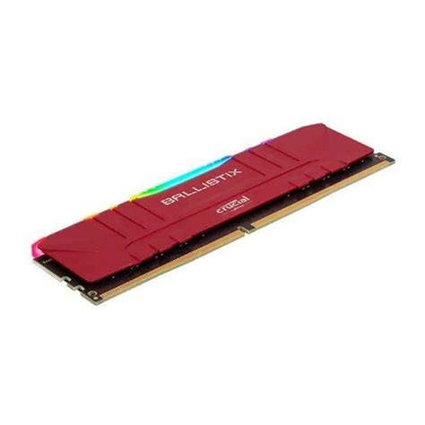 მეხსიერების ბარათი Kingston Pc Components Memory Ddr4 Dimm 288pin Crucial Dram Ballsitix Red