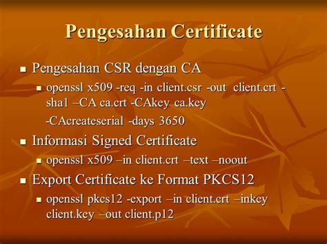 Openssl Show Certificate