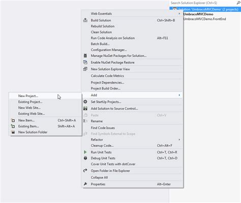 Using Mvc Backend Pages In Umbraco 4111 Bart De Meyer Blog