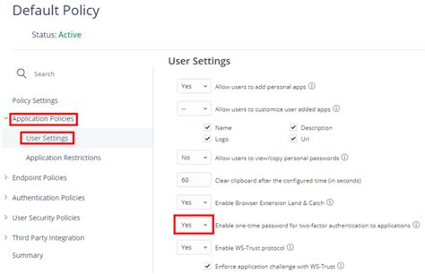 Enable One Time Passwords Mfa For Applications Practice Protect Support