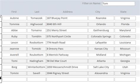 How To Create A Dynamic Search Filter On A Microsoft Access Form ComeauSoftware Com