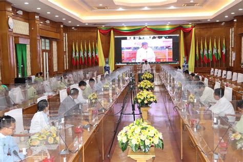 ကိုဗစ် ၁၉ ရောဂါ ကာကွယ်ထိန်းချုပ်တားဆီးရေးဆိုင်ရာ လုပ်ငန်းညှိနှိုင်း အစည်း အဝေးပြုလုပ် Myawady