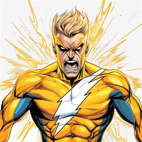 Thunder Draw Comic Gold Seal Medal PNG Transparent Image And Clipart For Free Download