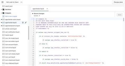 How To Install The Age Checker On A Theme That Isnt Live Northern Apps