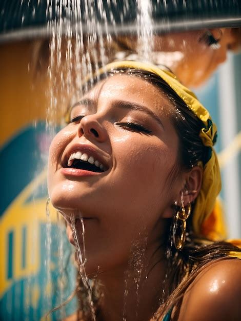 Premium Ai Image A Stunning 18yearold Swedish Woman