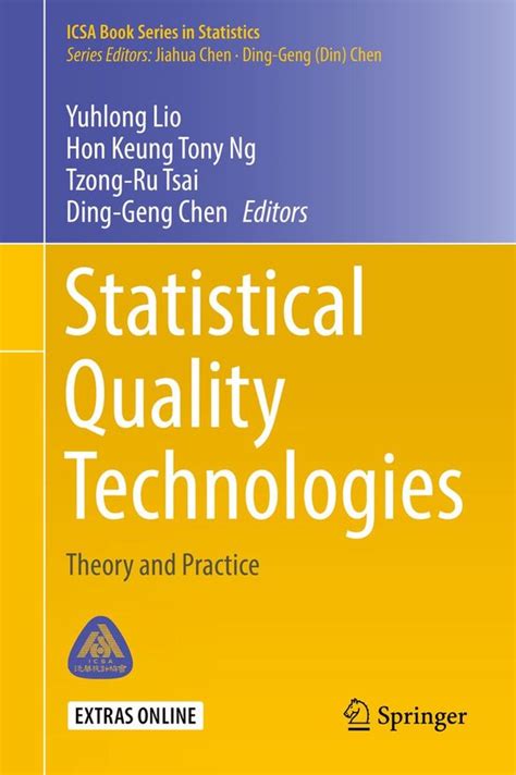 Icsa Book Series In Statistics Statistical Quality Technologies Ebook Bol