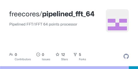 Github Freecores Pipelined Fft 64 Pipelined Fft Ifft 64 Points Processor