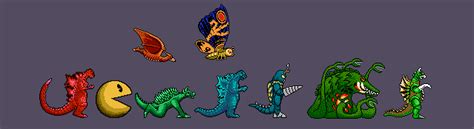 More Nes Godzilla Sprites R Godzilla