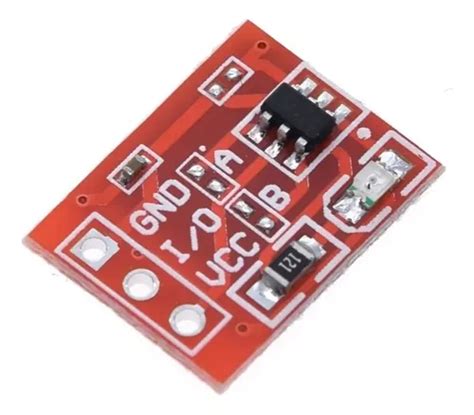 Módulo De Interruptor Táctil Ttp223 5 Piezas Para Arduino Cuotas