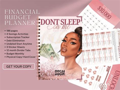 Boss Babe Budget Plannerundatedmanage Your Financeseliminate Debtmonthly Goalssavings Challenges