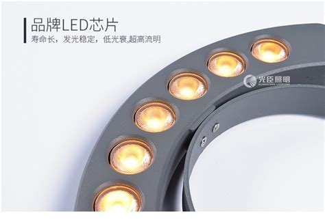 铝面盖LED瓦楞灯 led瓦楞灯图片 光臣照明