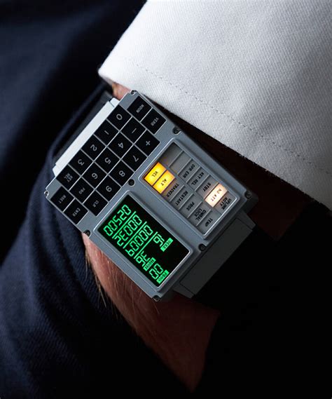 Apollo Instruments Unveils Computer Styled Dsky Moonwatch