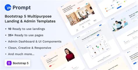Multipurpose Bootstrap 5 Website Templates Themeforest