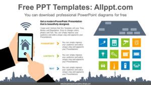 IOT Control PowerPoint Diagram Slidesgo Templates